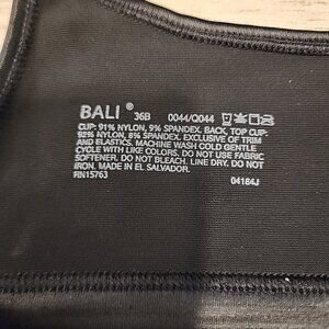Bali | Intimates & Sleepwear | Bali Bra 36b Black Wireless Unlined 044 ...